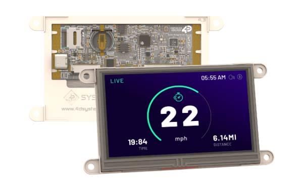 4.3", 800x480 Pixels, Slim Intelligent Display Module With Embedded ...