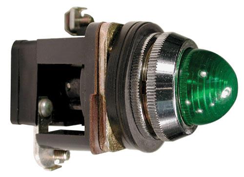 Pilot Light, 30 Mm, Fil, - PLB5-110