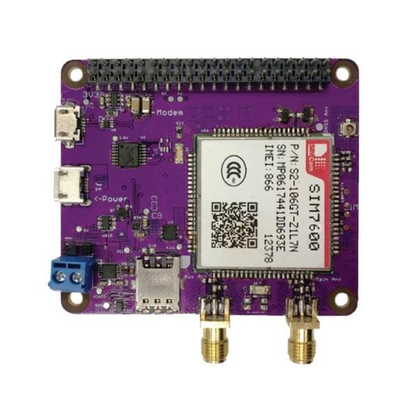 Iot Bit 4g Industrial Development Board With 3g & Gsm Fallback, Gprs ...