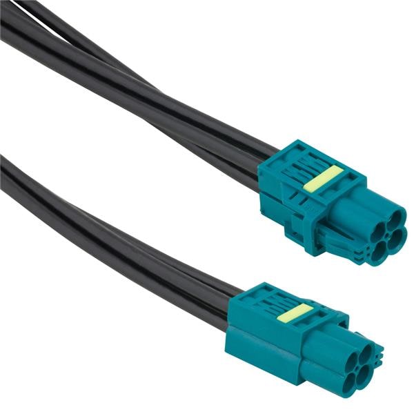 Type A Mini-fakra Quad Jack To Type A Mini-fakra Quad Jack Rg-174 5 ...