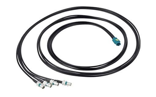 Automate Type A Mini-fakra Quad Straight Jack To Fakra Straight Plug ...