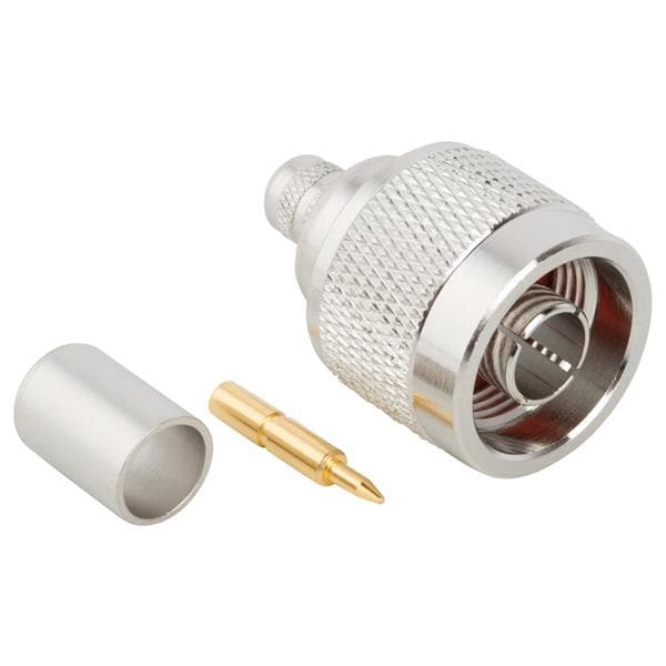 N Straght Crimp Plug Rg-6 - 172202