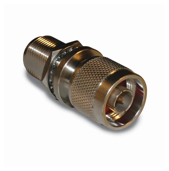 N-type Jack To N-type Plug Adapter 50 Ohm Straight Bulkhead - 172336