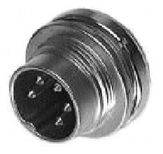 Male Receptacle 4 Way - T3302-100