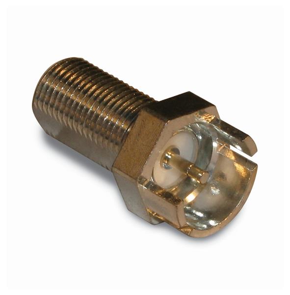 F Pcb Edge Mount Receptacle - 222181