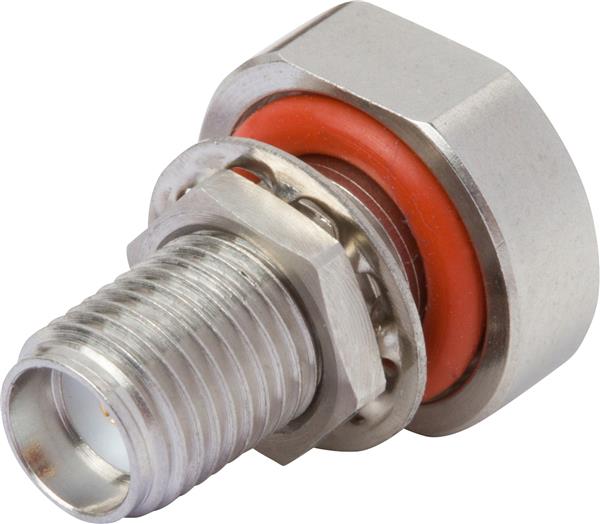 Sma F Bulkhead Conn For .085 Cable - 2946-6012