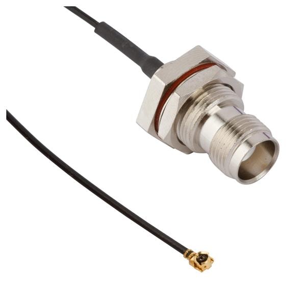 Tnc Blkhd Jack - Amc Plug 132mm, 150mm - 336209-13-0150