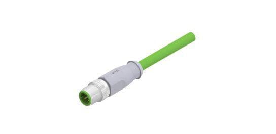 Ml Cnctr M12x1 Axial Ethernet 100 Mhz - 43-10944