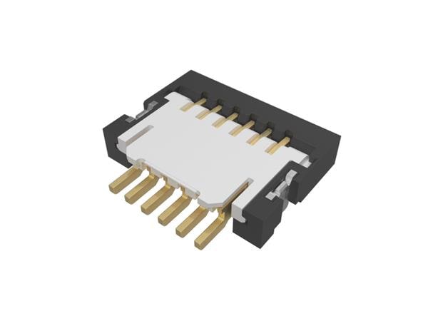 0.50mm Flex Connectors, Fpc/ffc Side Entry Zif Connector, Surface Mount ...