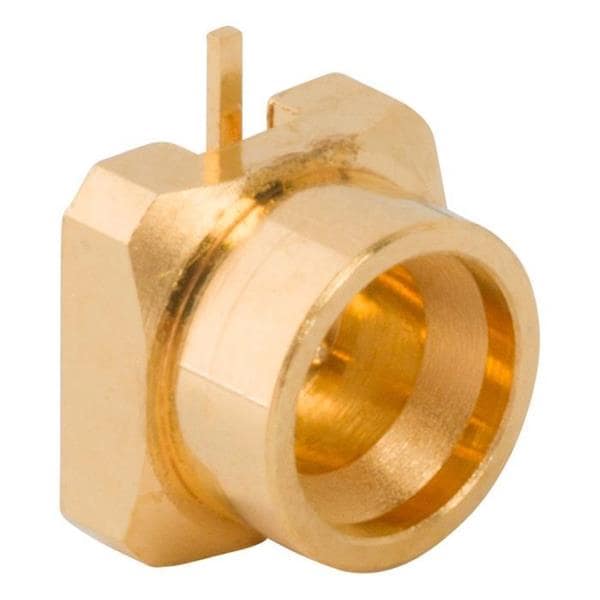 Smpm Straight Pcb Smooth Bore Jack Surface Mount 50 Ohm Non-magnetic ...