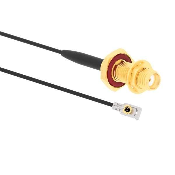 Rf Connector Mhf I Lk Right Angle Plug To Sma Straight Jack Bulkhead ...