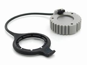 Hd Series 9 Pin Recp Cap W/ Rubber Tethe - AHDC169-T