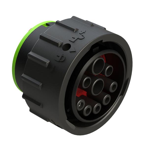 9 Position Isobus Plug, Socket, Shell Size 24, Normal Diameter Seal ...