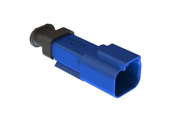 2 Position, Receptacle, Pin, Sr02 Strain Relief (reduced Diameter Seal ...