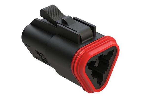 3 Pin Plug - AT06-3S-BLK