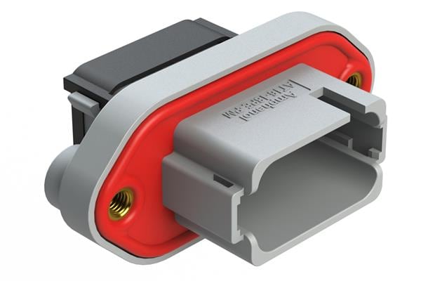 18 Position Panel Mo Tacle, Keyed E, Gray - AT16-18PE-PM11