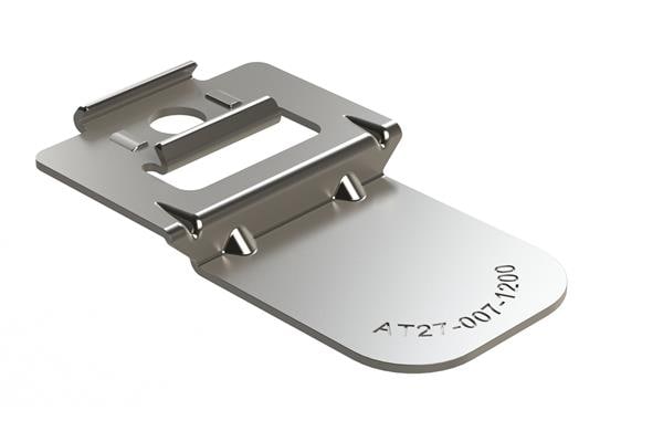 Metal Side Mounting Clip, No Hole - AT27-007-1200