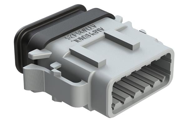 12 Pin Plug Pos A W/strn Rlf - ATM06-12SA-SR1GY