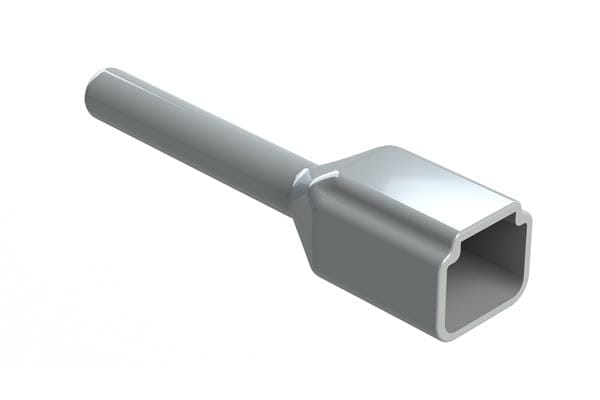 Boot 2 Position Receptacles, Grey - ATP2P-BT