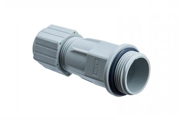 Cable Gland, Screw Thread Type, Long Body, Plastic, M25, Screw Thread ...