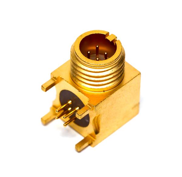 Pcb 90 Degree Socket D38999 Series Iii - 21-033837-041