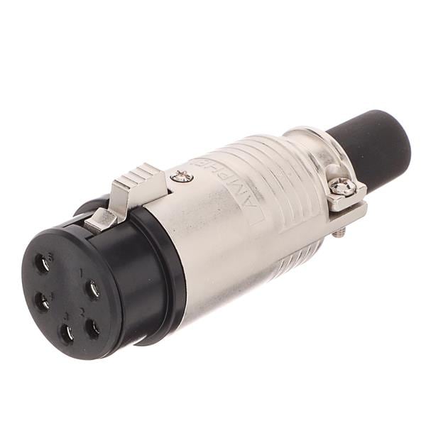 Female;5 Pole Nickel - EP-5-11P