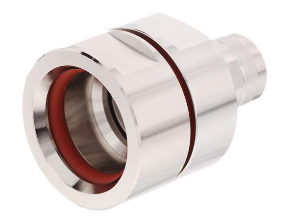 N-male (plug) Clamp Connector, Press-in Center Pin, 2 Piece Design - EZ ...