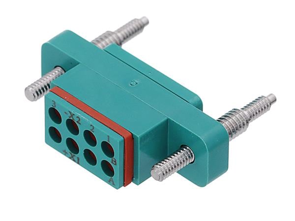 Relay Socket 2 Pole 5 Amp, 8 Pos, Sz 20 - RSE120051