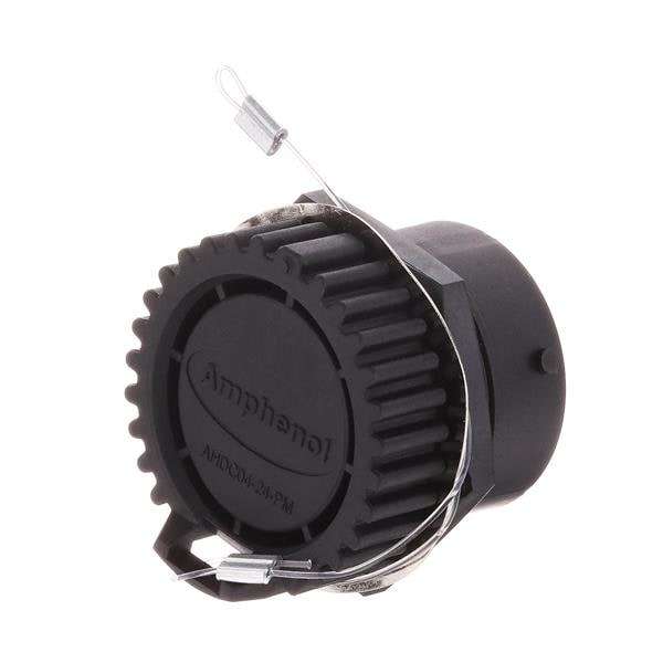 Plug Cap 24 Threaded Tether - AHDC04-24-PMT