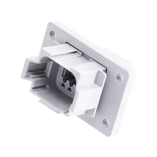 8 Pos Rcpt Fng Mnt Conn Pin Gray Key A - AT04-08PA-CL03