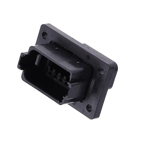 12 Pos Rcpt Fng Mnt Conn Pin Blk Key B - AT04-12PB-CL03