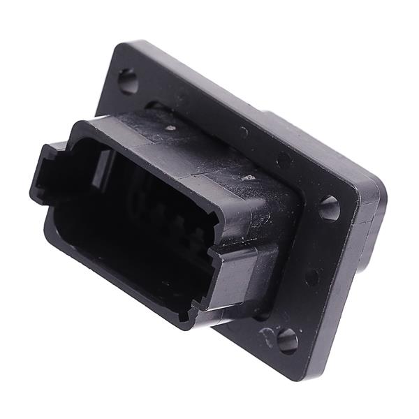 12 Pos Rcpt Fng Mnt Conn Pin Blk Key B - AT04-12PB-L012