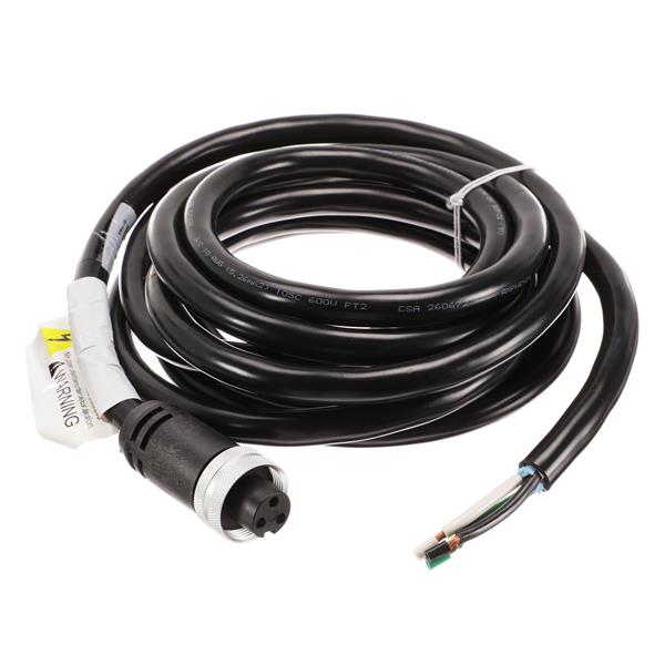 1 ?" Single-ended 3 Position Trunk Cable Assembly, Black, 5 Meter ...