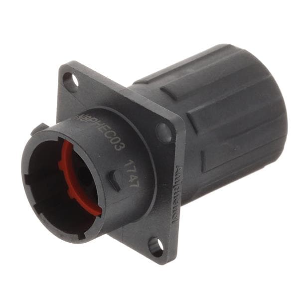 Rcp Sq Fl 8pos Sz 12 Pin Seal - RTS012N8PHEC03