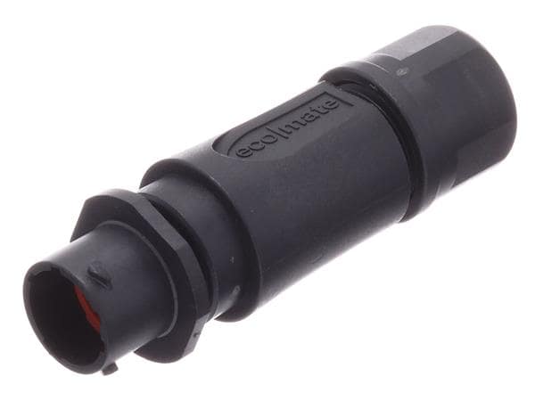 Inline Receptacle 3 Pos Sz 10 Pin - RTS1BS10N3P03