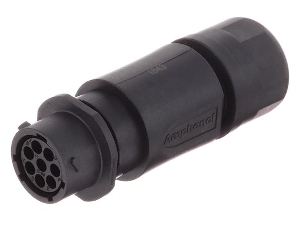 Inline Receptacle 8 Pos Sz 12 Socket - RTS1BS12N8S03