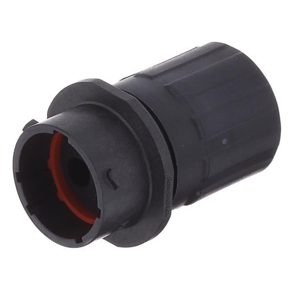 Receptacle, Inline, 3 Position, Male, Shell Size 14, Silicone Seal, And ...