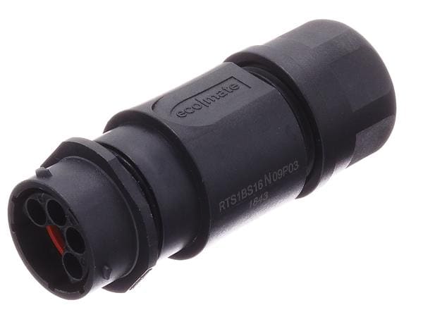 Inline Receptacle 4+5 Pos Sz 16 Pin - RTS1BS16N09P03