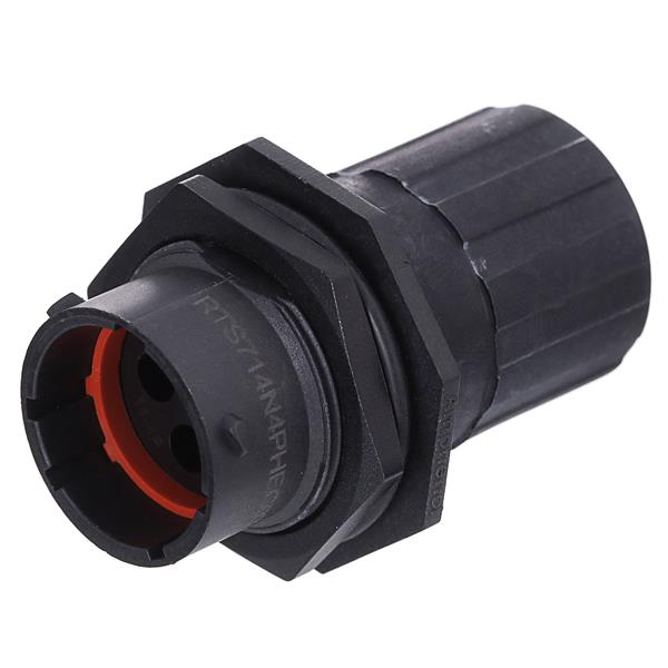 Jm Nut Rcpt W Endcap 4 Pos Sz 14 Pin - RTS714N4PHEC03