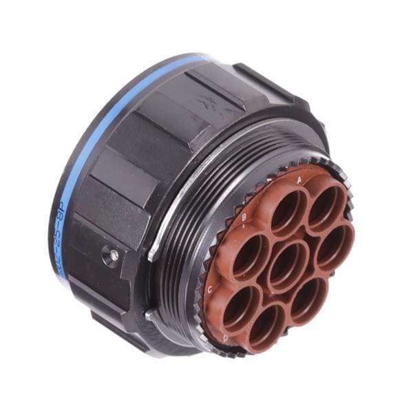 Tv 8c 8#8(quadrax) Pin Plug - TV06QDZ-25-8P-LC