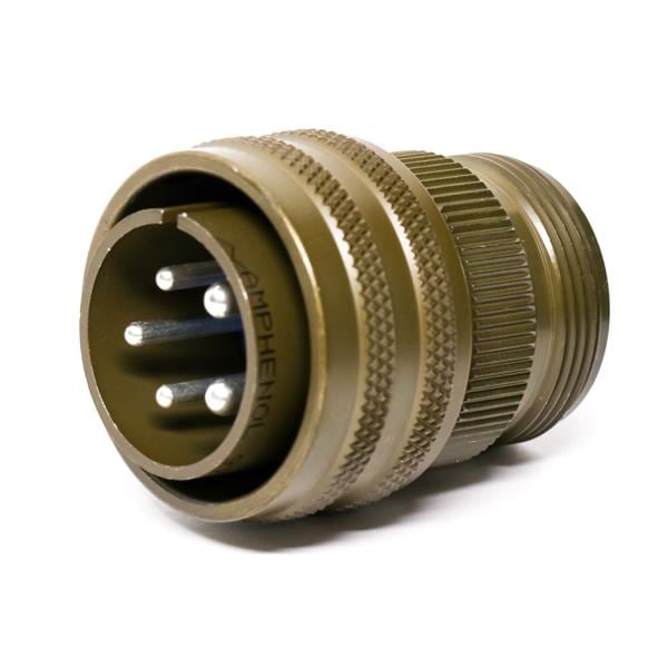 5p Shell Size 20 Friction Fit St Plug - 97-3107A-20-14P