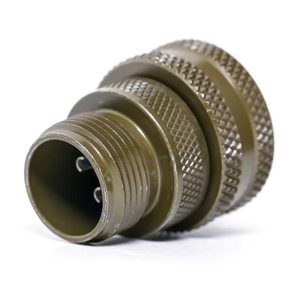 4p Shell Size 20 Friction Fit St Plug - 97-3107A-20-4P