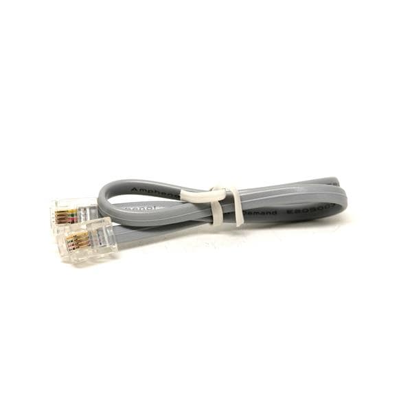 Flat Cbl(6x4) Rj11 Straight 1' - MP-5FRJ11STWS-001