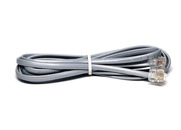 Flat Cbl(6x4) Rj11 Straight 7' - MP-5FRJ11STWS-007