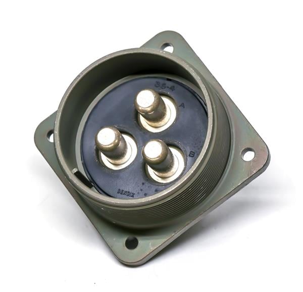 Er 3c 3#0 Pin Recp Box - MS3102E36-4PX