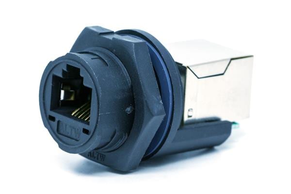 Rj, Middle Size, Plastic, 1.5a, Cat 5e, Circular, 3 Points Lock, Jack ...