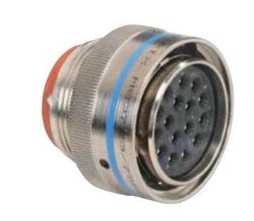 Stainless Straight Plug With Rfi Socket Size 16 - M83723/77G1407N