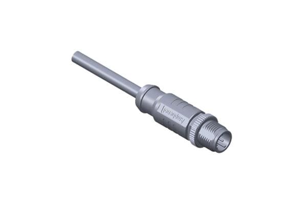 M12 Circular Metric Connector, D Code, Profinet, Metal, 4a, 04 Pins ...