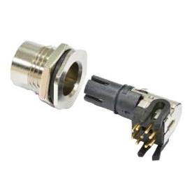 N Sen, M12 X -shld 08p, Screw - MSXS-08PFFR-SF7001