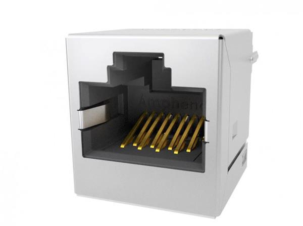 Single Port Cat 5e, Modular Jack - Vertical, Input Output Connectors ...